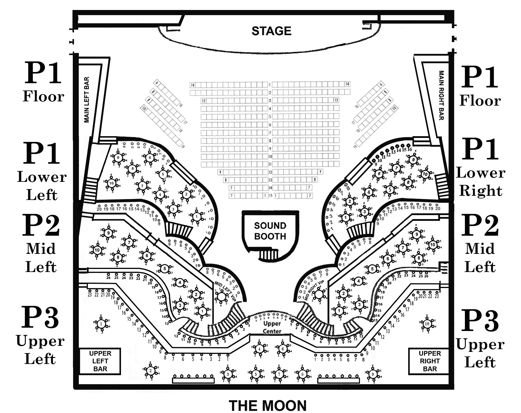 Floor Maps – Moon Events